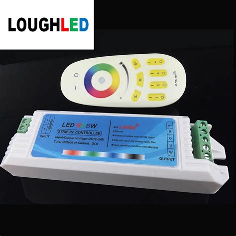 Aliexpress Buy Wireless RF G Zone Long Plastic Shell Touch Remote RGBW Controller