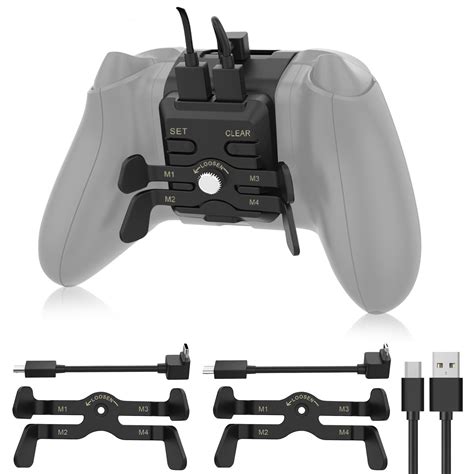 nunflan controller back button attachment for xbox series extension