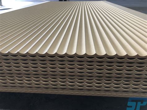 MDF Fluted Detail Scandinavian Profiles Machining Fabricating Building Materials