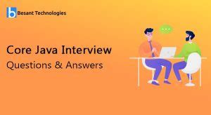 Core Java Interview Questions Answers Core Java Interview Questions