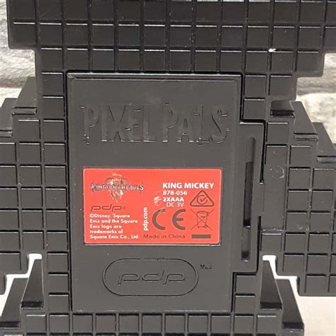 Pdp Pixel Pals Kingdom Hearts King Mickey Collectible Lighted Figure
