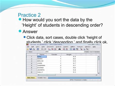 Spss Lecture Notes Ppt Technology And Computing