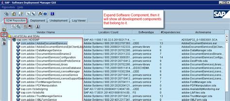 Undeploying Software Development Component On Net Sap Community