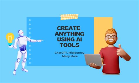 create anything using ai tools like chatgpt midjourney synthesia by