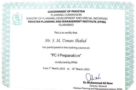 S M Usman Shahid On Linkedin Development Governance Pc