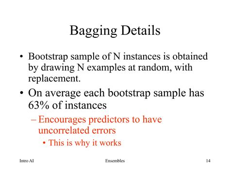 Ensemble Learning Bagging Boosting And Stacking PPT Artificial Intelligence Technology
