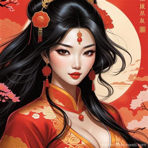 Chinese Beauty S Allure Stable Diffusion Online