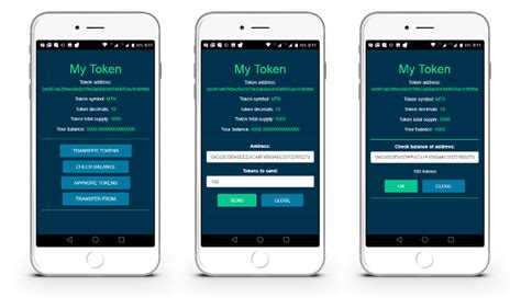 we have finished the development of custom token dapp by dapp
