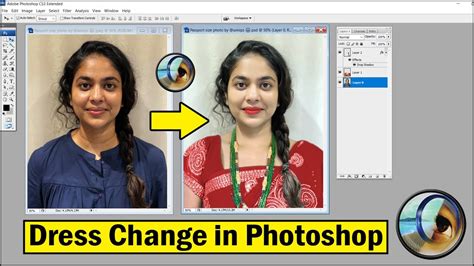 Step By Step Image Dress Change In Adobe Photoshop Photoshop Me Dress Change Karna Sikhiye