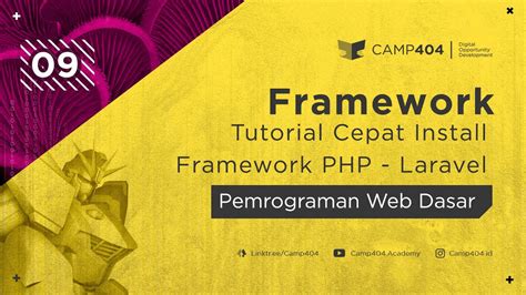Tutorial Cepat Instalasi Framework Php Laravel Youtube