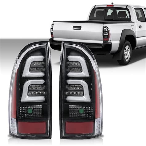 Pit66 Led Tail Lights Assembly Fit For Toyota Tacoma 2005 2015 Tail