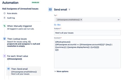 Solved Is There A Way To Send One Email To One Assignee W