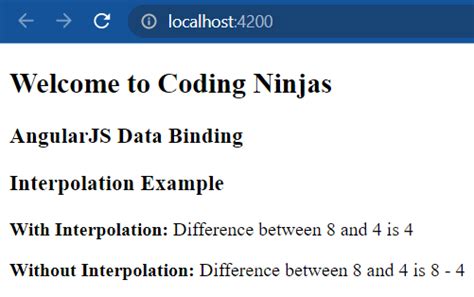 Angularjs Data Binding Naukri Code 360