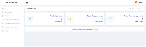 Online College Assignment System Using Php And Mysql College Assignment System Project