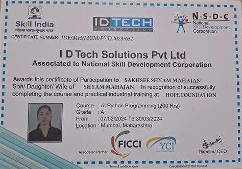 Sakshee Mahajan On Linkedin Ai Python Developer