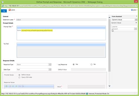 Sentiment Analysis In Dynamics Crm Using Azure Text Analytics