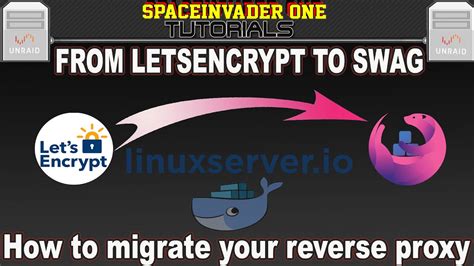 How To Migrate From Letsencrypt To The New Swag Container Youtube