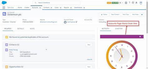 World Clock Lightning Component Salesforce Lightning Component Webkul