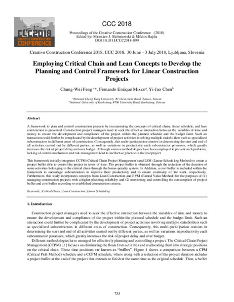 Pdf A Critical Literature Review On Implementing Lean Construction Concepts In Infrastructure