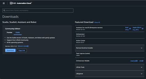 I Am Downloading Uipath Community Edition But Everytime It Is Installing Enterprise Edition So