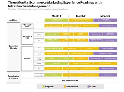 Ecommerce Roadmap Slide Team