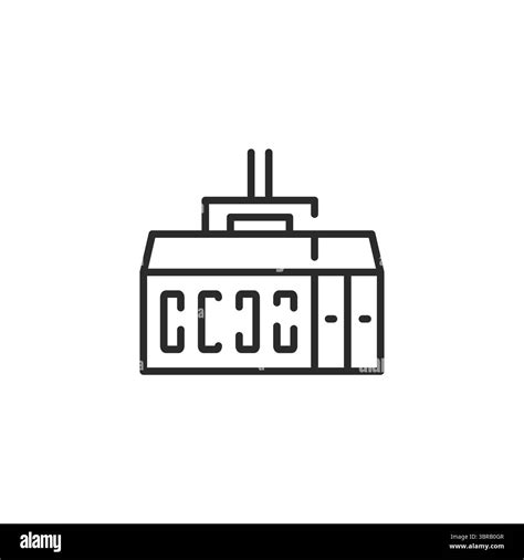 Shipping Container Icon Stock Vector Image And Art Alamy