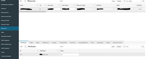 How To Set And Select Additional Attribute Under Custom Columns In Pso Resource Gantt Ifs