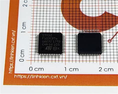 cxt từ ý tưởng đến sản phẩm stm32f103cbt6 ic mcu 32bit 128kb flash