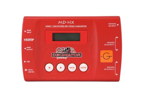 Decimator Md Hx Hdmi Sdi Cross Converter Bluestone Audio Visual