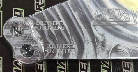 Warspeed Bellhousing Bolt Hole Drill Jig Suit Dart LS Block Warspeed Industries