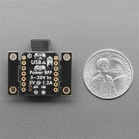 Adafruit Dc Power Bff Add On For Qt Py The Pi Hut