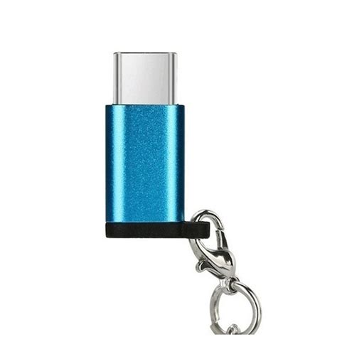 6 Farver Usb Type C Til Mikro Usb Konverter Med Nø Grandado