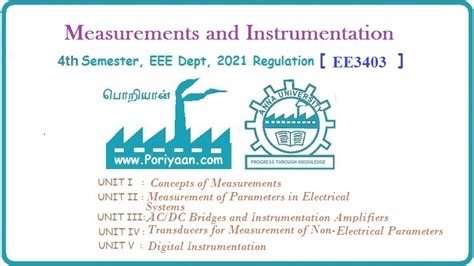 Elements A Generalized Measurement System Concepts Of Measurements