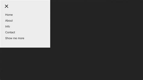 Bootstrap Hamburger Menu Icon Examples OnAirCode