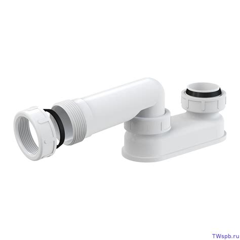 A53-6/4" Гидрозатвор сифона Alcaplast для ванны — T-WAY