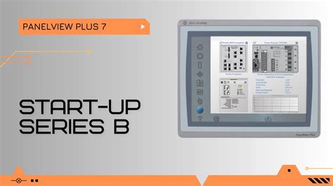 panelview plus 7 series b start up youtube
