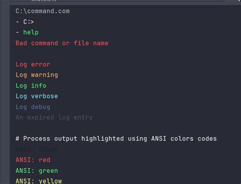 Git Console Color Scheme Rider Support JetBrains