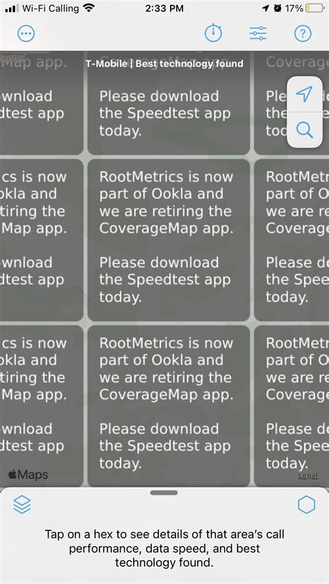 Rootmetrics Coveragemap App Disabled As If Today Thanks To Ookla R