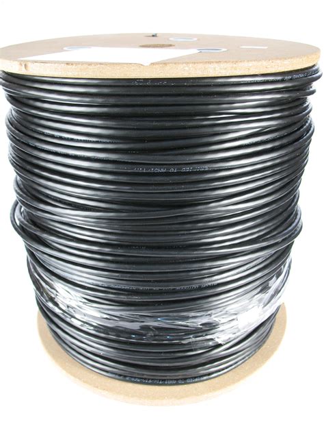 Кабель витая пара Utp 4x2x0 50mm биметалл Atcom КНП Cat 5e 305м бухта для наружной прокладки