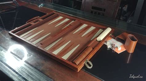 Large 18 Deluxe Backgammon Case Etsy