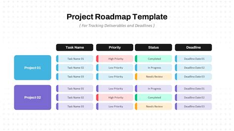 Monthly Gantt Chart Template For PPT And Google Slides SlideKit