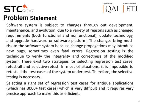 Scenario Based Regression Testing Srt Ppt Download