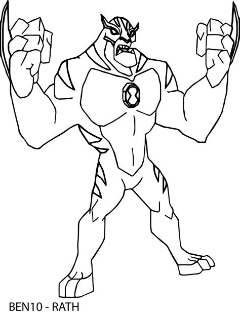 Ben 10 Coloring Pages