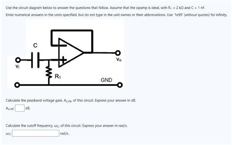 Solved Use The Circuit Diagram Below To Answer The Questions Chegg Com