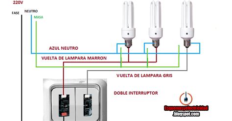 Esquemas Eléctricos Doble Interruptor