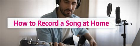 How To Record A Song At Home