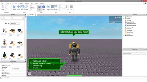 How To Make A Dialog On Roblox 2019 Youtube