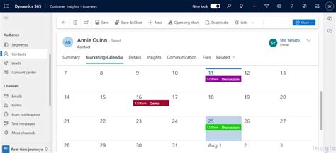 A Step By Step Guide To Designing Your Marketing Calendar In Dynamics 365 Crm Microsoft