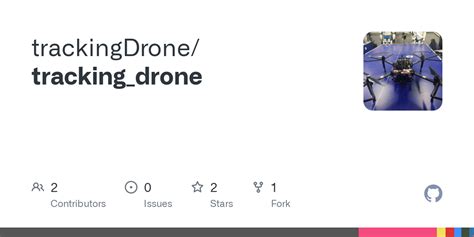 Github Trackingdrone Tracking Drone
