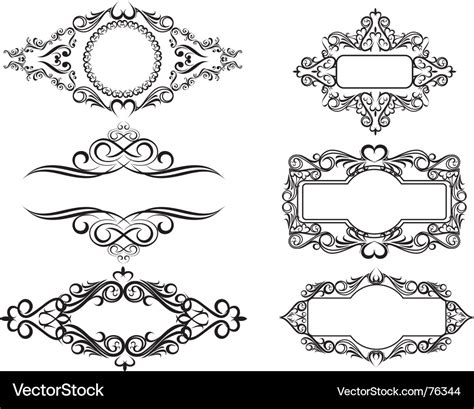 Vector Vintage Borders